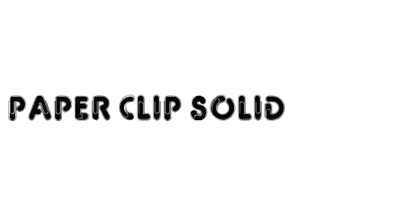 Paper Clip Solid