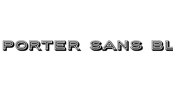 Porter Sans Block